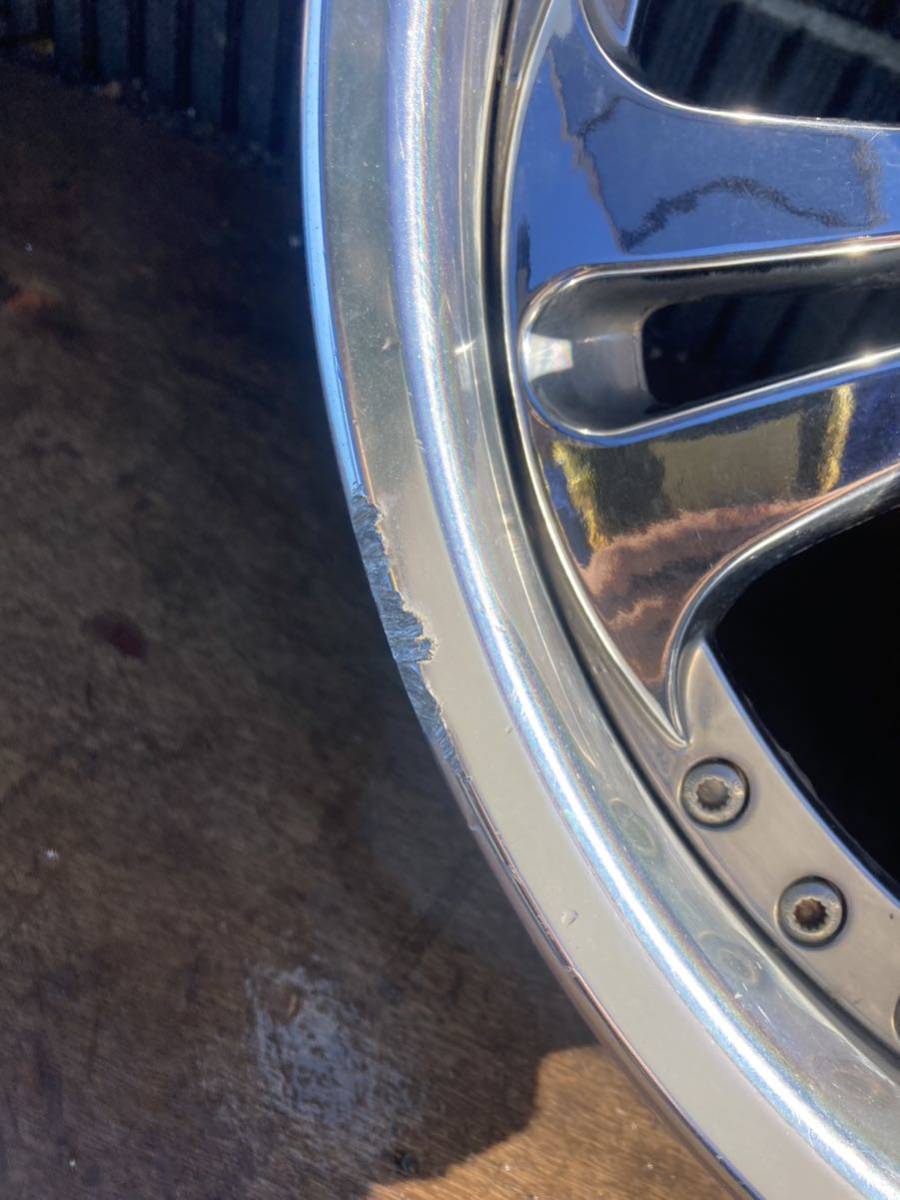 Weds Kranze ケルベロス2 3ピース 深リム 18インチ8JJ/OFF+25/PCD114.3/5Hハブ71mmキズ汚れあり歪みクラックありません1本 /【Buyee】 Buyee ...