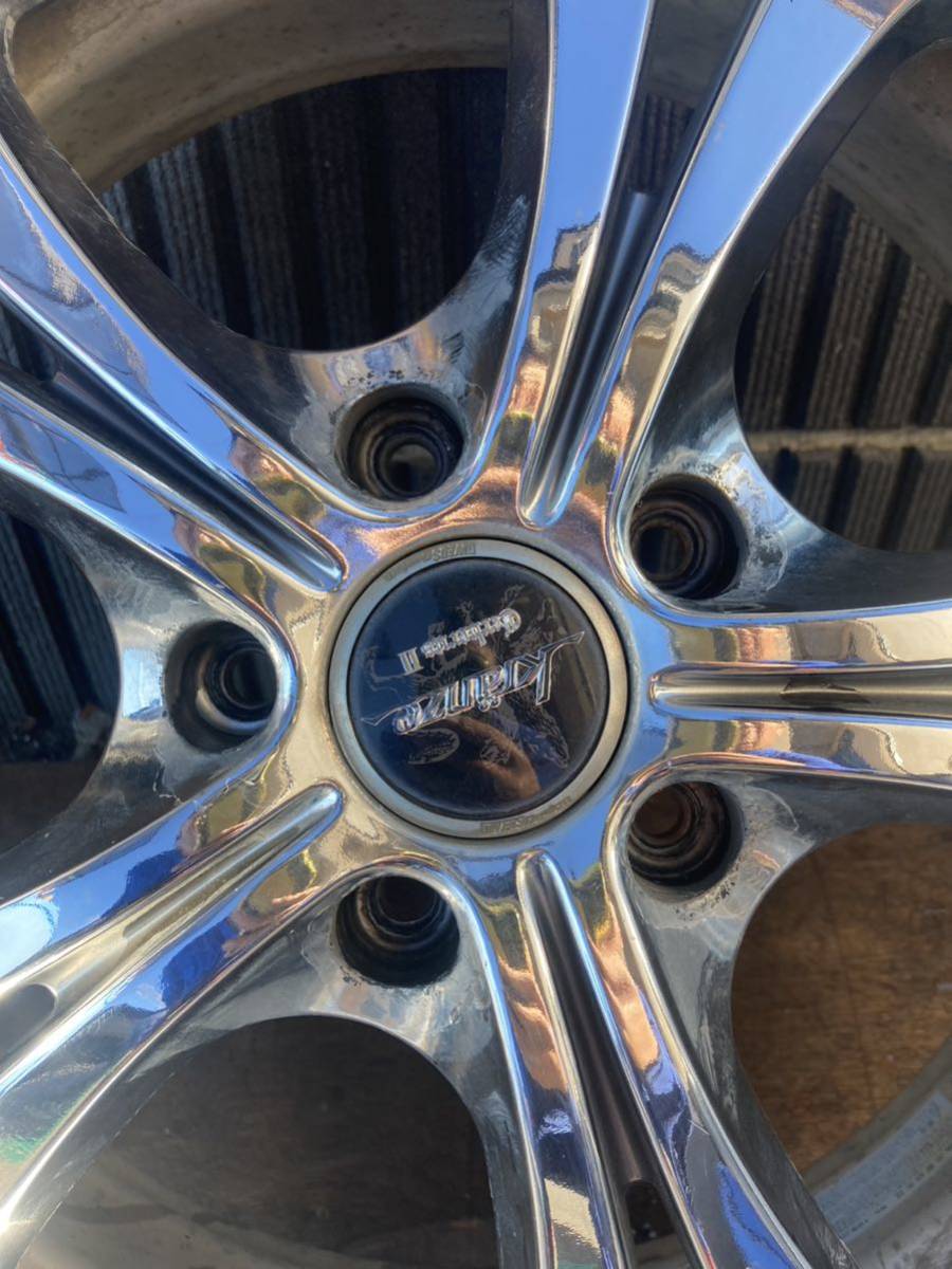 Weds Kranze ケルベロス2 3ピース 深リム 18インチ8JJ/OFF+25/PCD114.3/5Hハブ71mmキズ汚れあり歪みクラックありません1本 /【Buyee】 Buyee ...