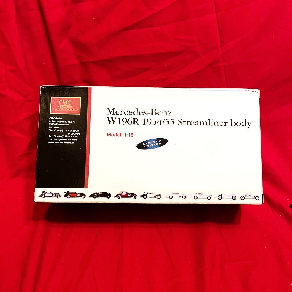 【内箱未開封】1/18 CMC W196R 1954/55 Streamliner body 【リミテッドエディション】limited ...