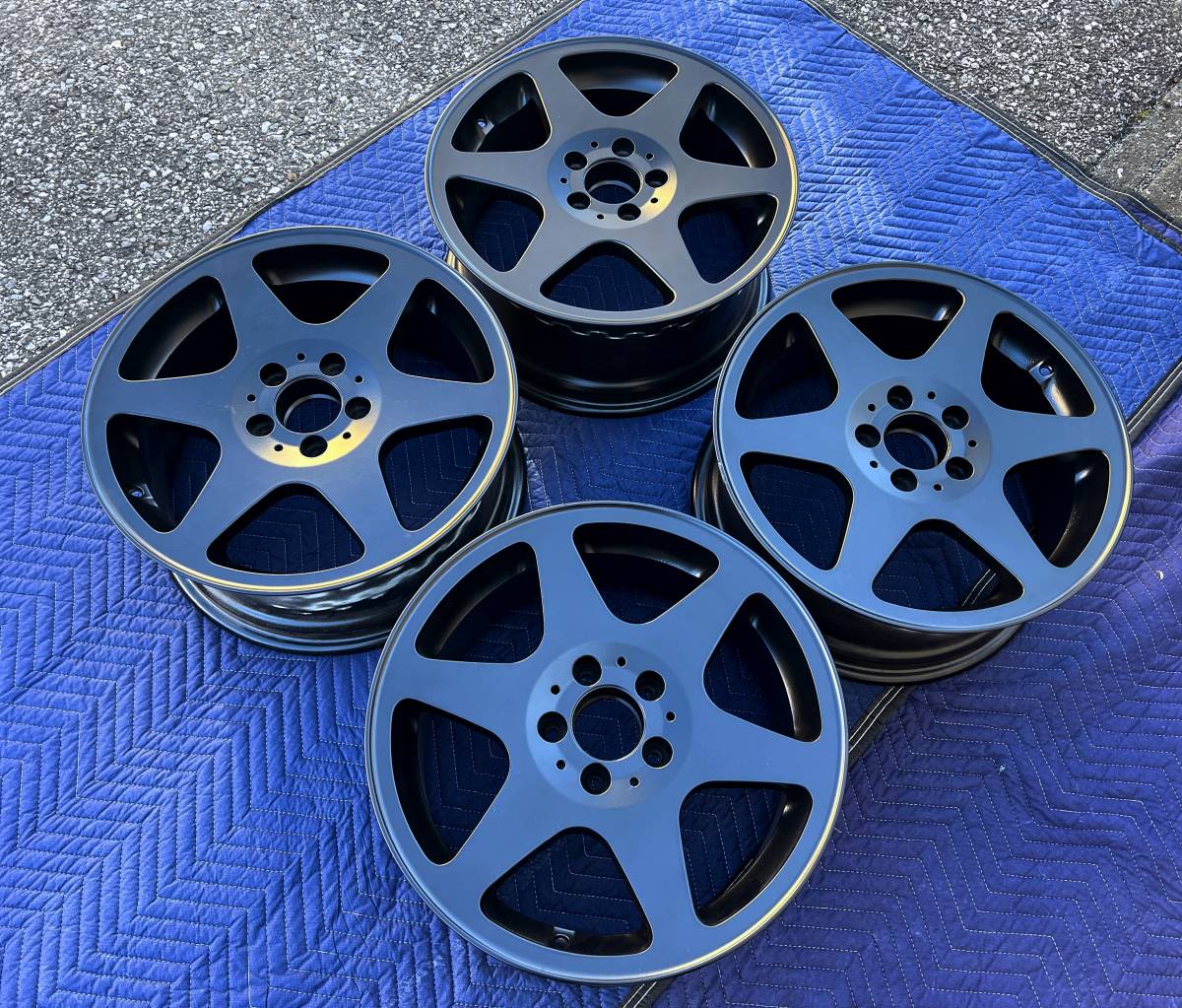 超希少！W124/190E EVO2用 純正 ホイール 7 1/2J×17H2 ET37 E500E/リミテッド/LTD/AMG ...