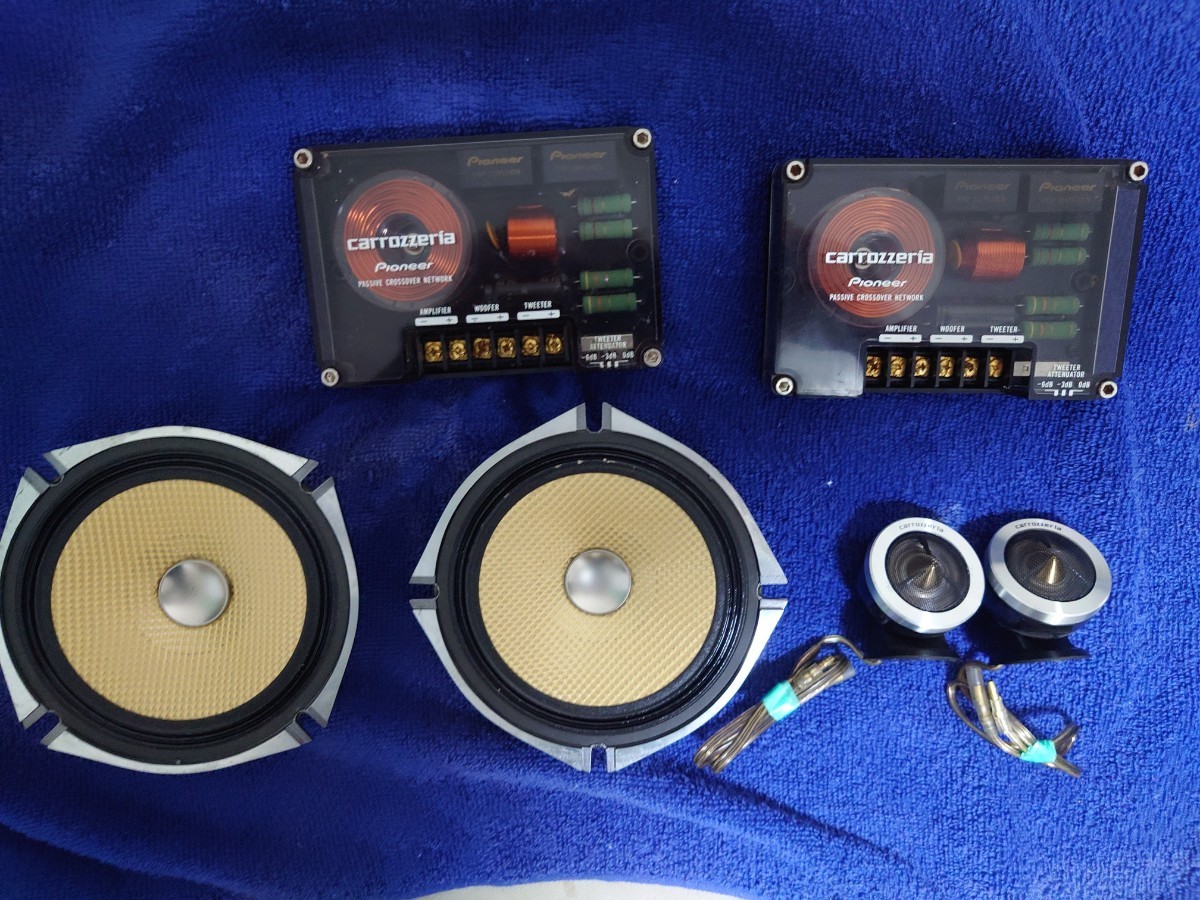 carrozzeria カロッツェリア TS-V7A 17cmスピーカー クロスオーバーネットワーク ツィーター セット /【Buyee ...