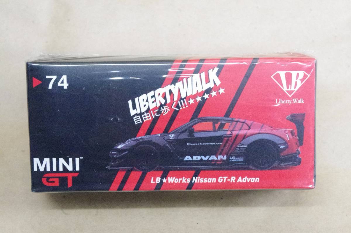 MINI GT 「LB★Works Nissan GT-R ADVAN」 R35 アドバン 1/64サイズ 未開封 /【Buyee】 Buyee - Japanese Proxy ...