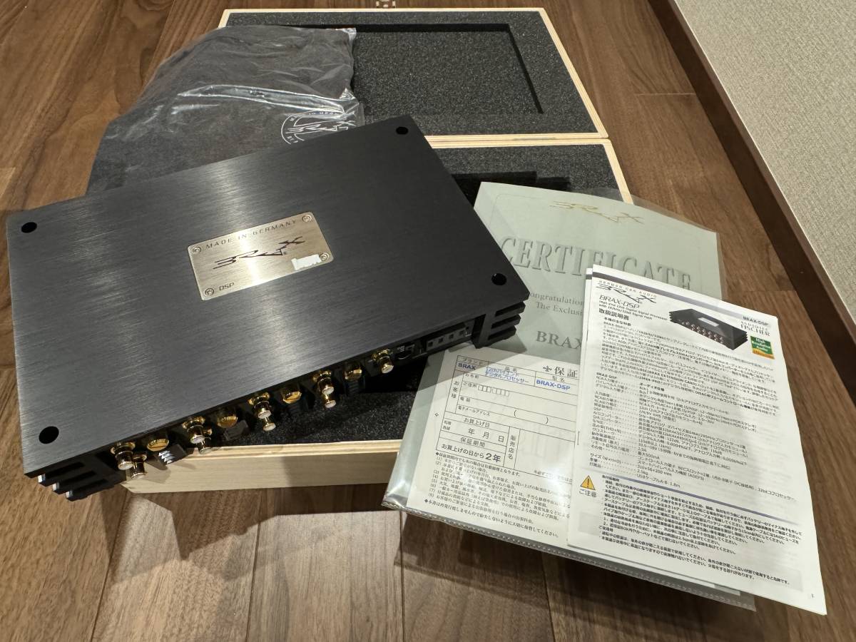 【超美品】★BRAX DSP★ブラックス車載用高音質DSP★HD-audio USB付き★ノベルティBraxTシャツ付き★ /【Buyee ...