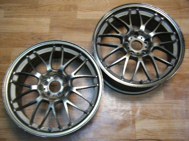 IB-050 RAYS VOLK RACING SE37A 18×7.5J 5H-114.3 +35 (2本) 希少 ゴールド FORGED ...