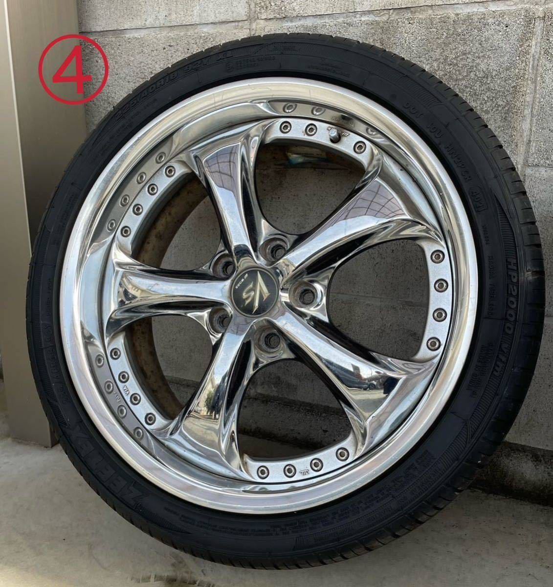 WORK(ワーク) VS-KF 18インチ 7.5J +39 5穴 PCD:114.3 メッキ 4本 /【Buyee】 Buyee - Japanese Proxy Service | Buy ...