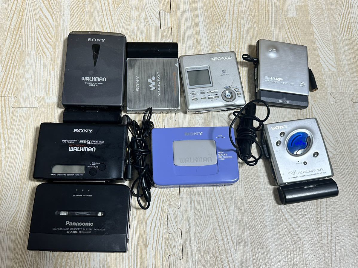 WM-EX1 WM-F707 RQ-SX22V WM-EX77 DMC-L7R MD-DS8-H MZ-E505 カセットプレーヤー ...