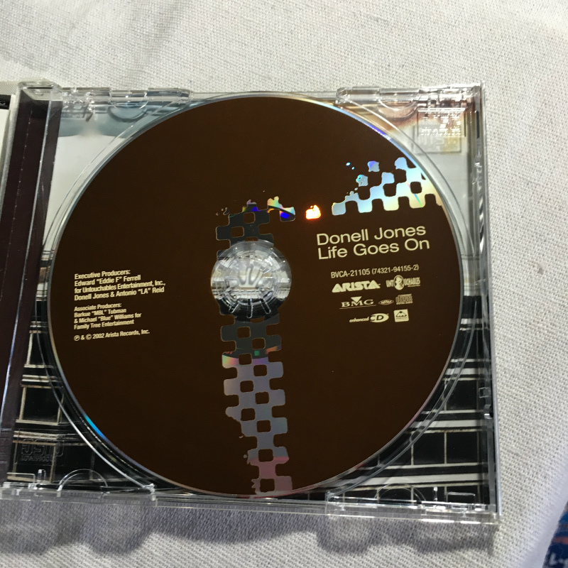 DONELL JONES「LIFE GOES ON」＊2002年リリース・3rdアルバム ＊シングル「You Know That I Love ...