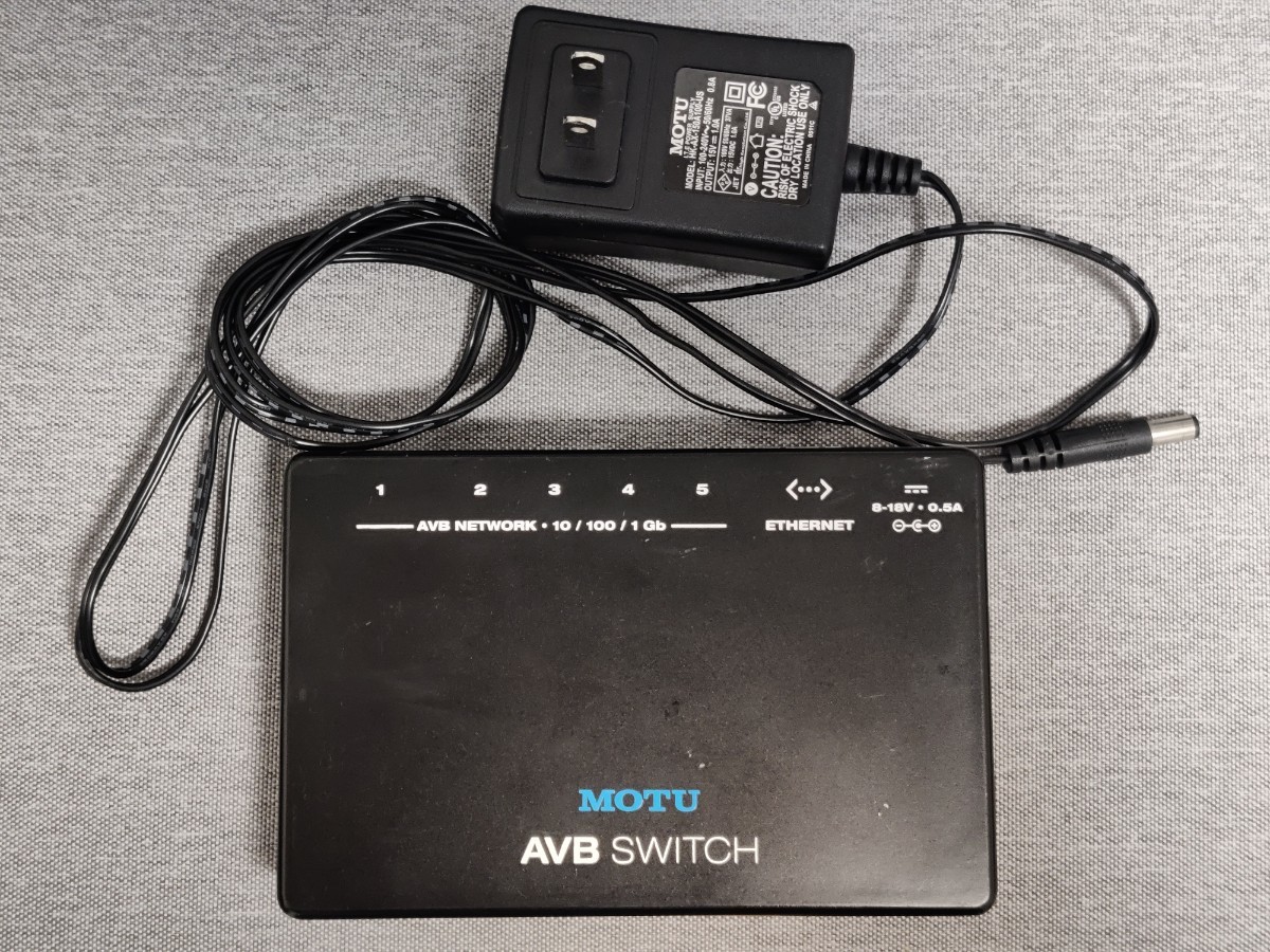 MOTU AVB Switch 検)Dante AES67 AES50 Milan RME PreSonus AoIP /【Buyee ...
