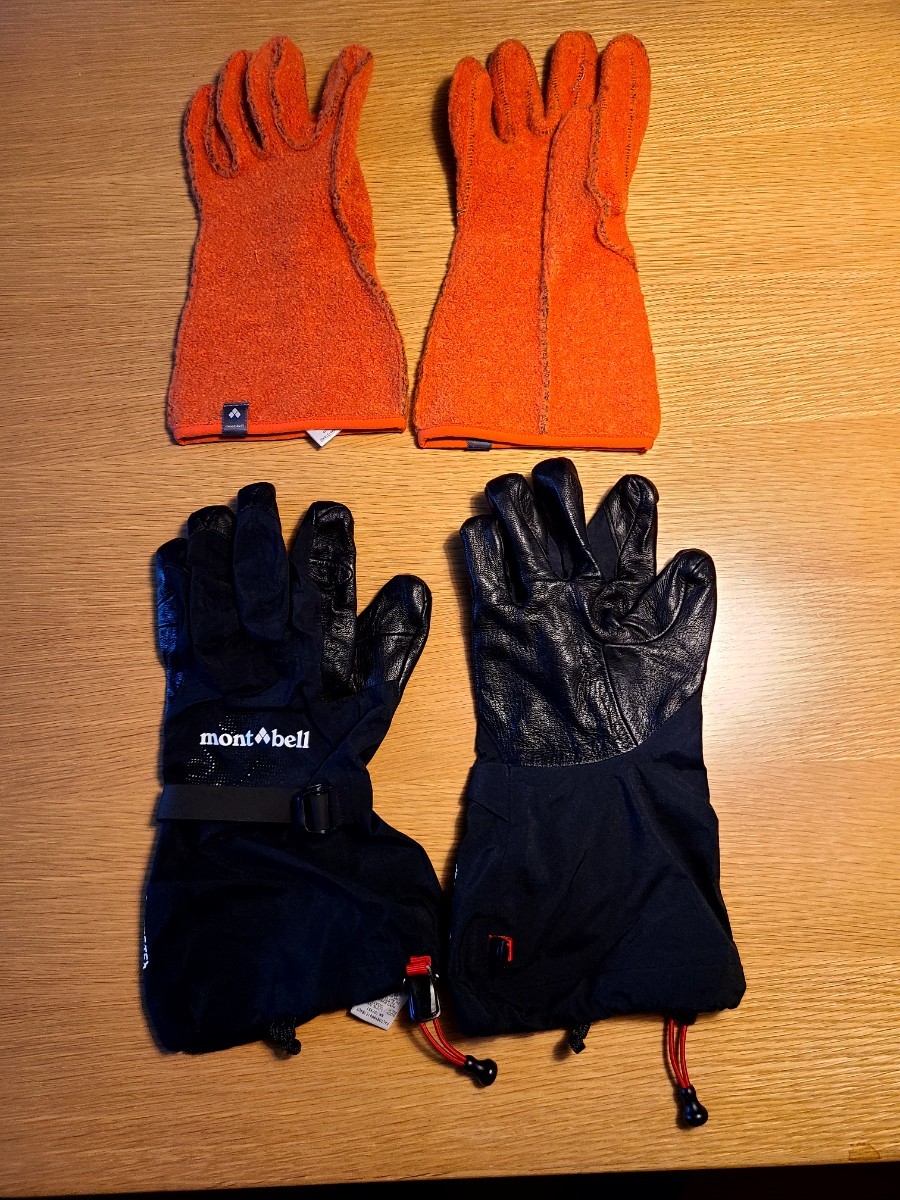 モンベル montbell 2in1 アルパイン テックグローブ Men's サイズM /【Buyee】
