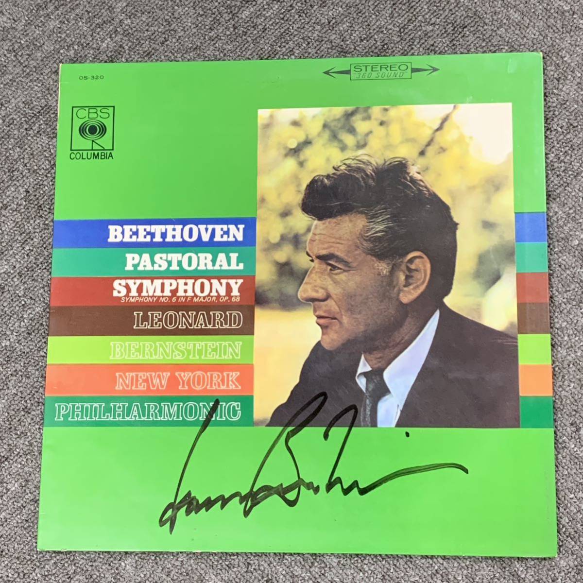 レナード・バーンスタイン Leonard Bernstein 直筆サイン入り レコード ベートーベン 田園 /【Buyee】 Buyee - Japanese Proxy Service ...