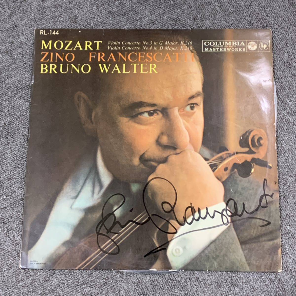 ジノ・フランチェスカッティ 直筆サイン入りレコード /【Buyee】 Buyee - Japanese Proxy Service | Buy from Japan!