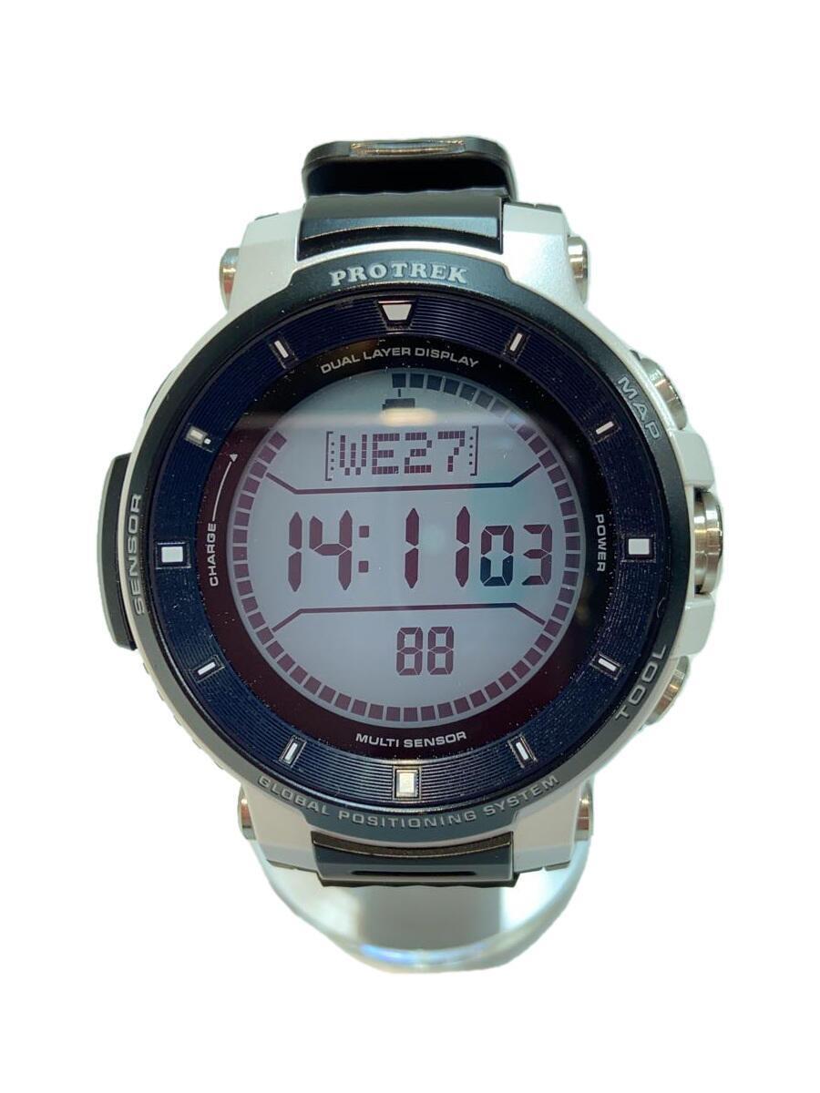 CASIO PROTREK Smart Outdoor Watch/デジタル/ラバー/BLK/BLK/WSD-F30 /【Buyee ...