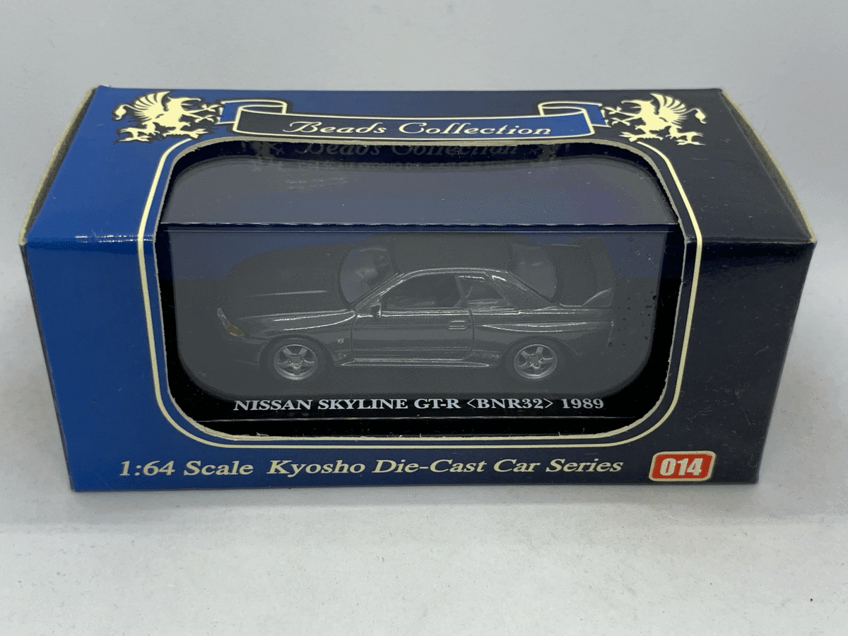 京商 Beads Collection NISSAN SKYLINE GT-R BNR32 1989 [ 1:64スケール Kyosho Die-Cast Car Series ] ビーズ ...