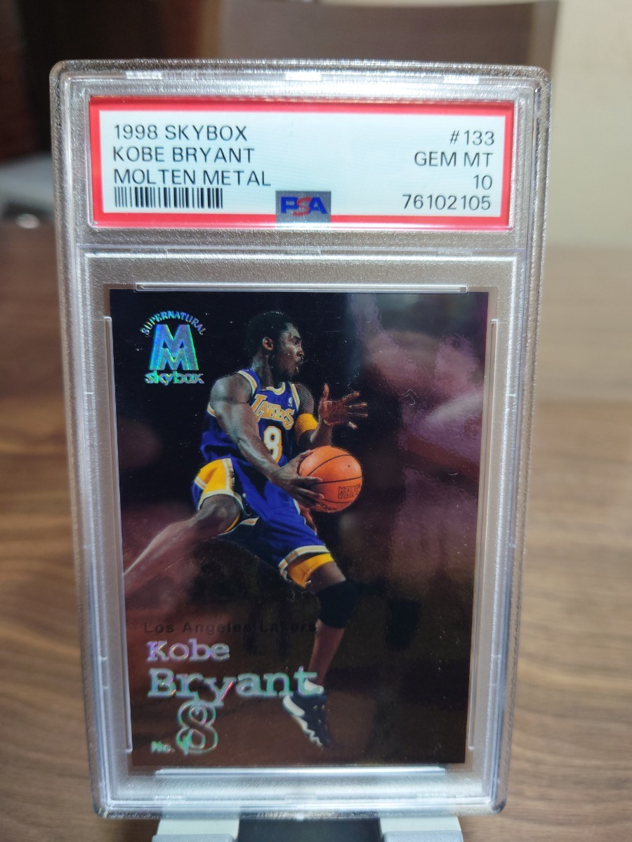 PSA10(GEM MINT)3枚セット ①1998 SKYBOX MOLTEN METAL KOBE BRYANT ②1999 UD ENCOREVINCE CARTER ③1999 ...