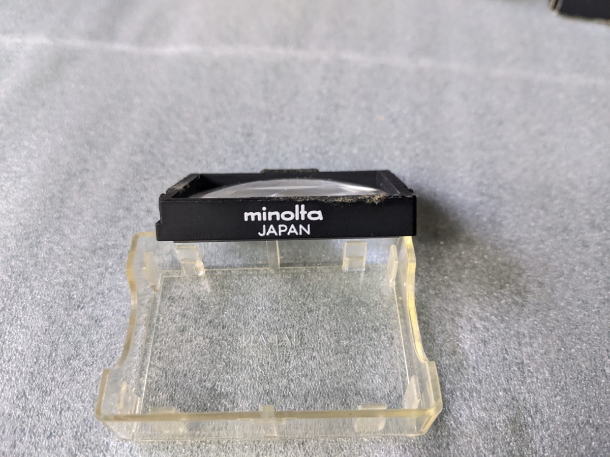 【訳あり】ミノルタ フォーカシングスクリーン FOCUSING SCREEN type S,C3 2点セット MINOLTA X-1用 ...