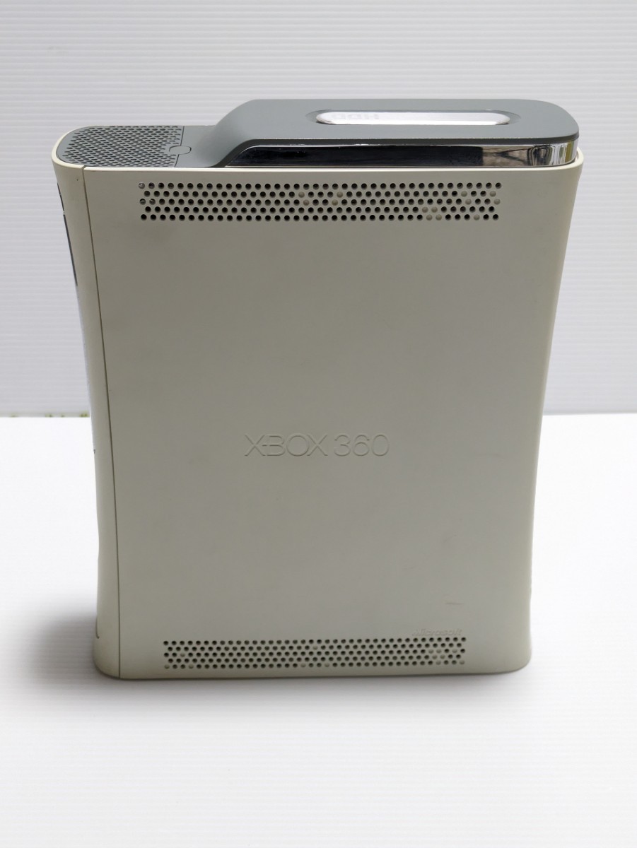 Microsoft XBOX 360 CONSOLE 本体 XBOX360 ゲーム機 電源ケーブル付きDPSN-186EB-A 動作確認済み ...