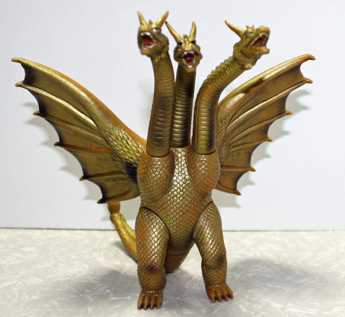 ソフビ キングギドラ 1984 バンダイ レア King Ghidorah 金スプレー 硬質ソフビ 東宝 怪獣 ゴジラ GODZILLA SOFVI /【Buyee】 Buyee ...
