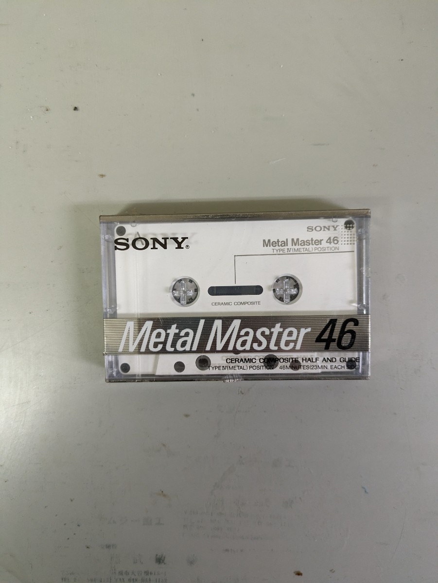 1000円〜 未開封 未使用品 SONY MASTER TYPE-IV ソニー メタルマスター METAL カセットテープ /【Buyee ...