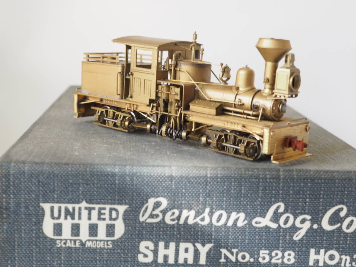 SHAY HOn3 シェイ HOナロー3フィート ユナイテッド（日本製） UNITED Benson Log.Co. SHAY No.528 ...