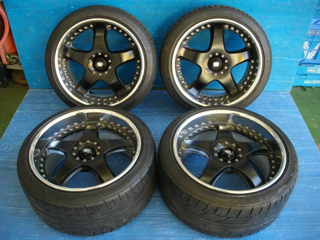 【H】絶版 JUNCTION PRODUCE SCARA JAPAN 18インチ 9.0J +30/10.0J +35 4H/5H ...