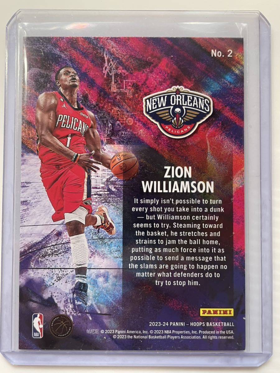 Zion Williamson NBA Hoops Jam-Tastic Holo Foil NBA カード 2023/24 /【Buyee ...