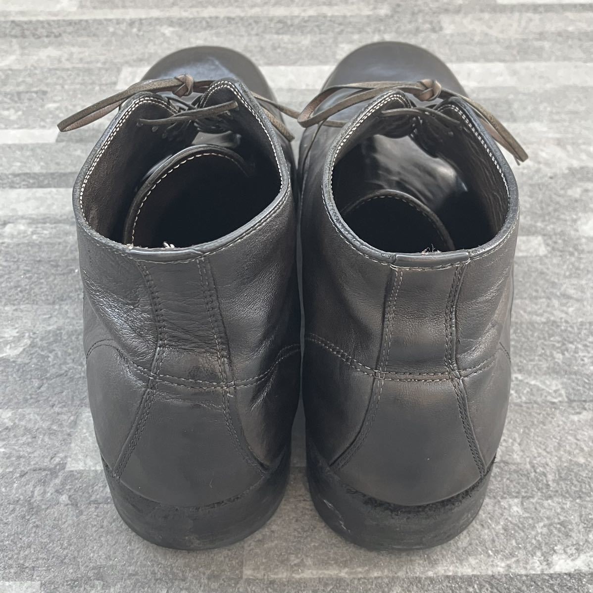 guidi 994 チャッカ ブーツ 馬革 ホースレザー コードバン 44 28 黒 ブラック m.a+ poell devoa ...