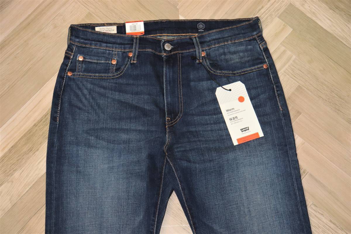 送料無料 【未使用】 LEVI'S ★ 暖パンWARM 502 テーパード フィット ストレッチデニム 29507-1208 (W33/L32) ★ リーバイス 保温 サークル /【Buyee ...
