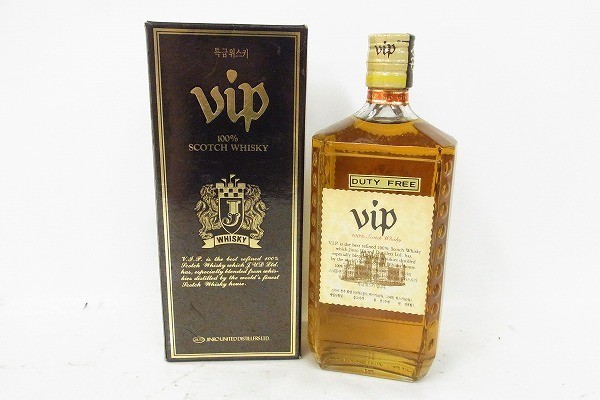 W296-Y32-687 眞露 JINRO vip スコッチ ウイスキー 700ml 40% 韓国特級 未開栓 現状品① /【Buyee ...