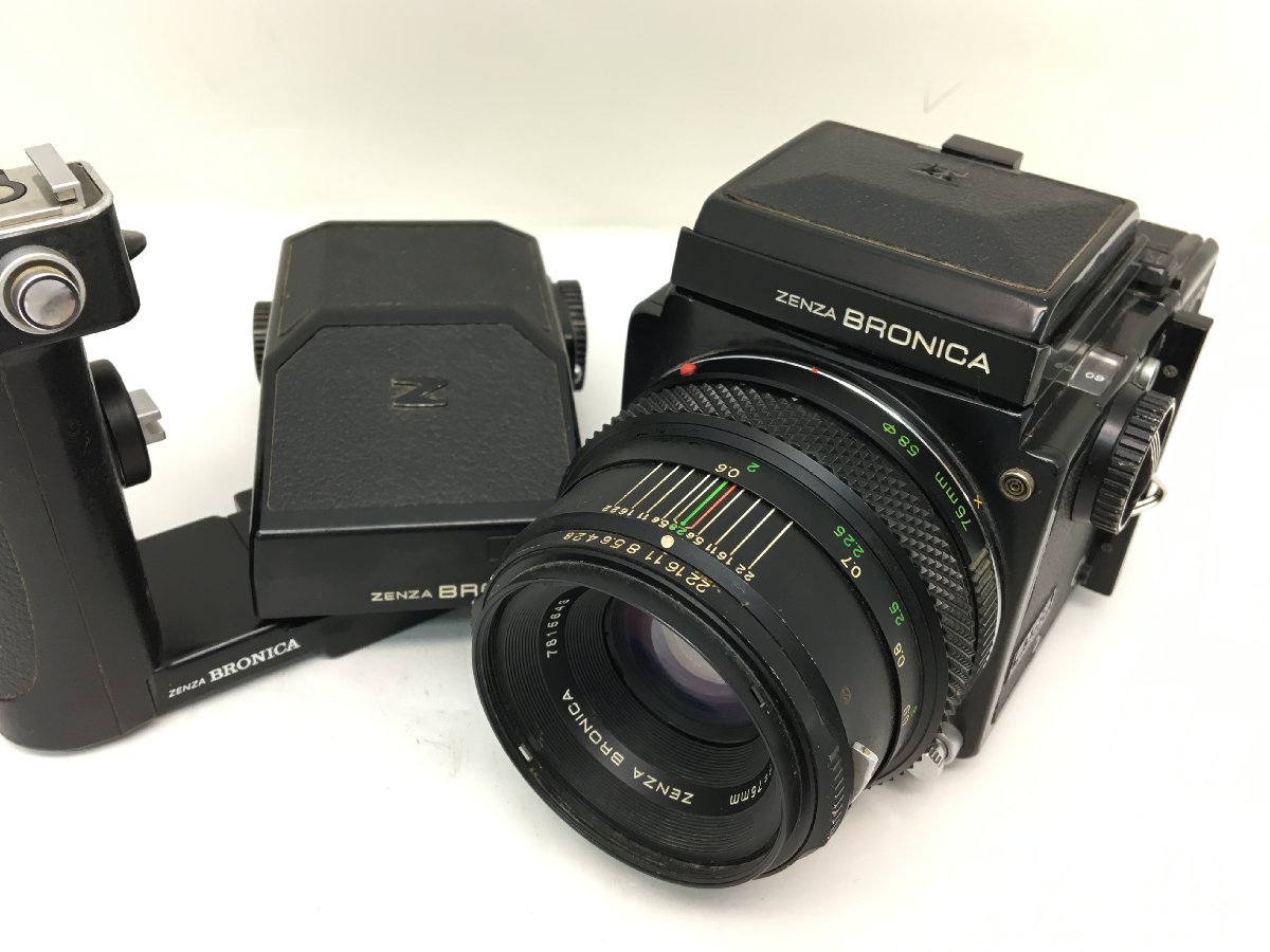 ZENZA BRONICA ETRS/ZENZANON MC 1:2.8 75mm 中判カメラ 付属品付き ジャンク 中古【UW020529】 /【Buyee】 Buyee ...