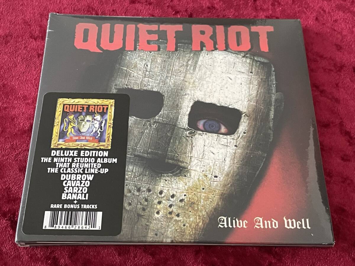 ★新品未開封★QUIET RIOT★2CD★ALIVE AND WELL DELUXE EDITION/クワイエット・ライオット/アライヴ・アンド・ウェル/2022 DEADLINE ...