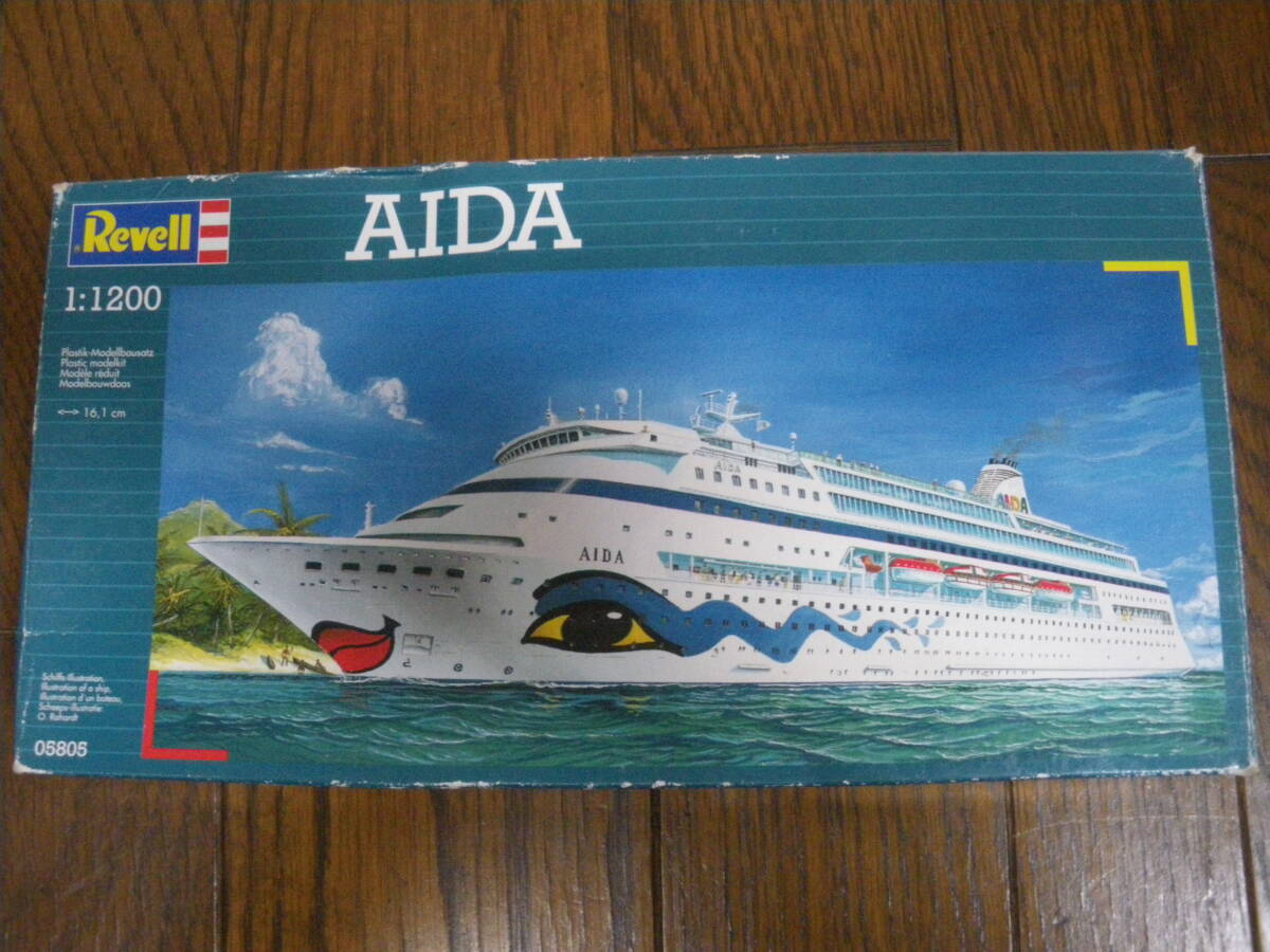 箱ジャンク Revell ドイツ レベル 1/1200 アイーダ AIDA 豪華客船 クルーザー 未組立 同梱,郵送可 近頃、再販 ...