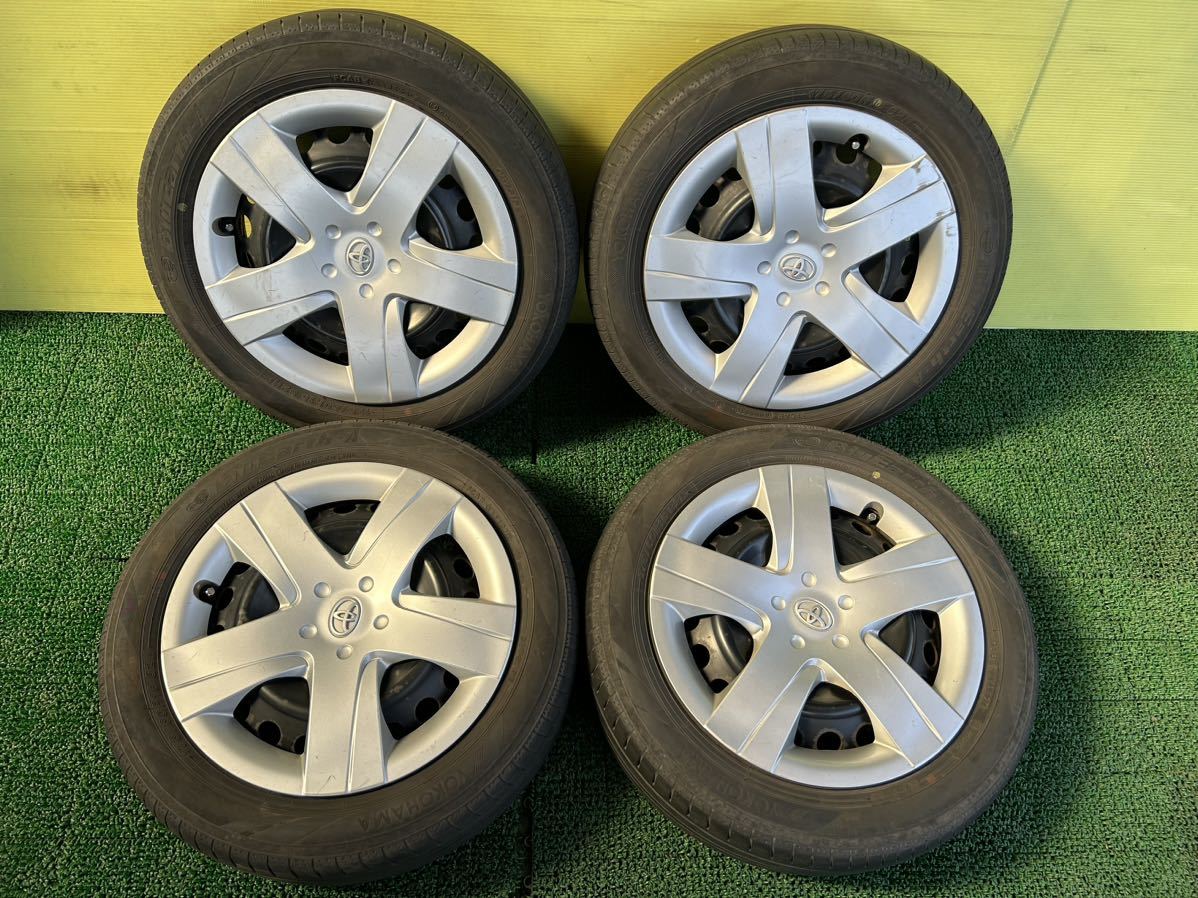 175/60R16 2020年ノーマル ヨコハマBluEarth 4本セット トヨタラクティス 120系 /スバルトレジア 5穴 PCD100 ET+39 16×5.5J ハブ54mm ...