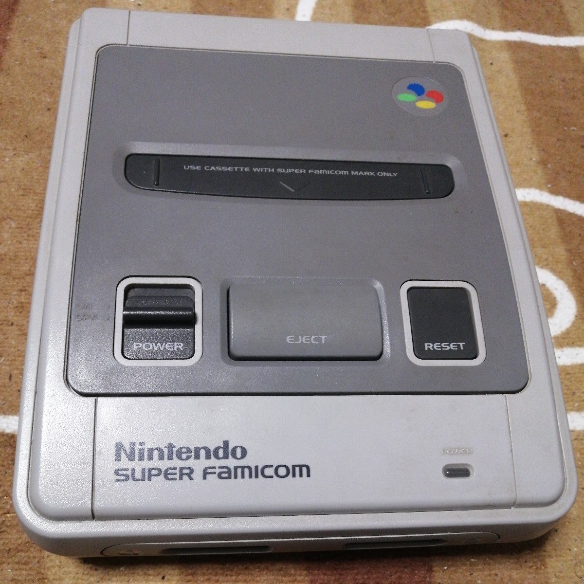 動作確認済 SFC スーパーファミコン 本体のみ 後期型 SHVC JPN 1 G741804 SNS-CPU-APU-01 スーファミ ...