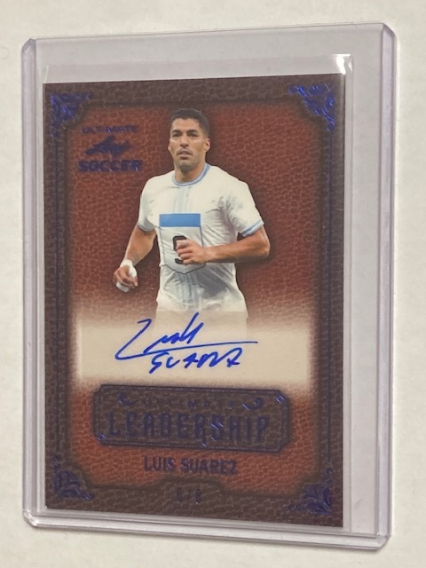 2022 Leaf Ultimate Soccer Autograph Luis Suarez /8 ルイス・スアレス 直筆サインカード ...