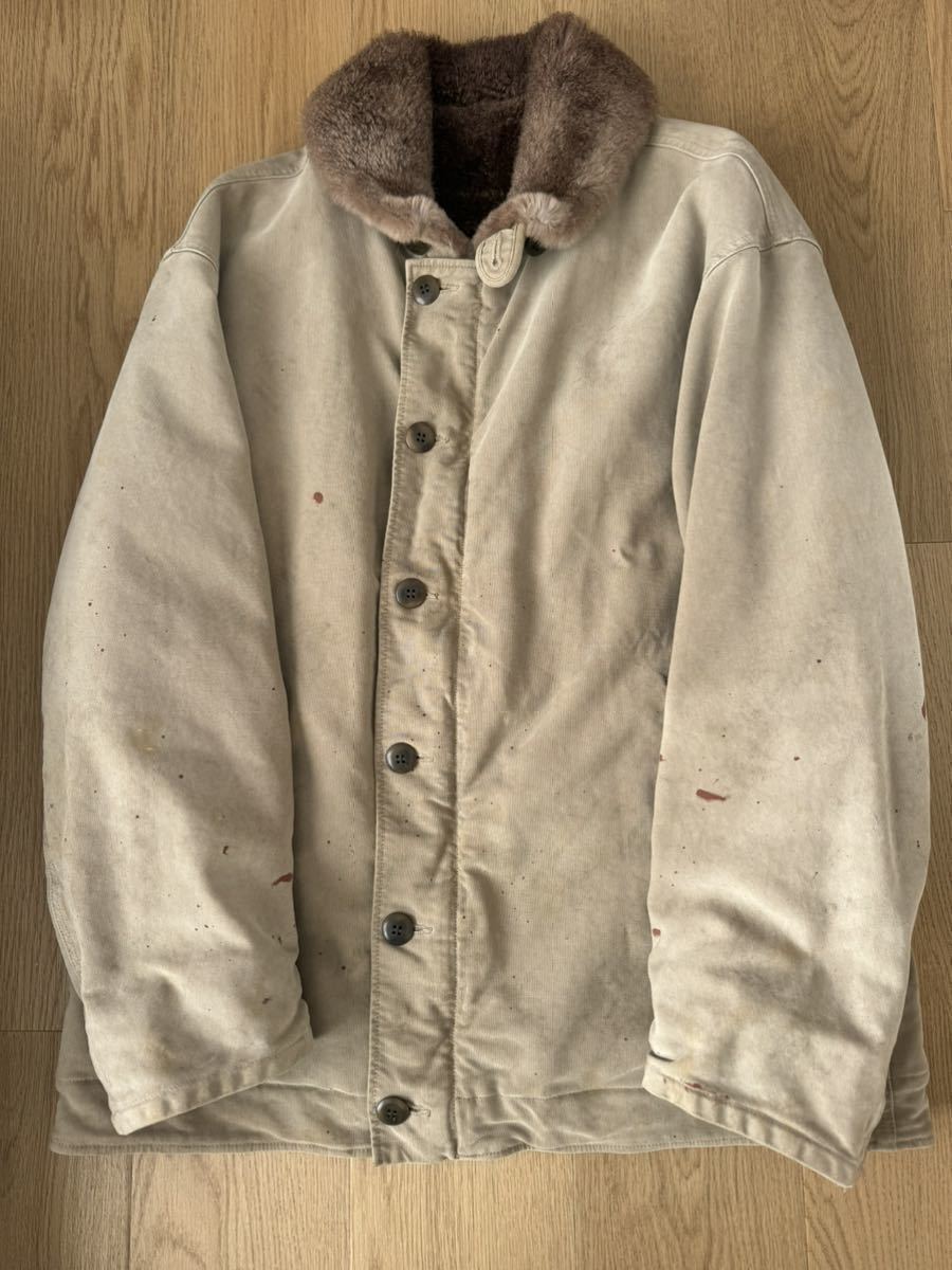 visvim FW21 受注会限定 ICT CHIEF DECKHAND COAT OLIVE サイズ1 THORSON ELMENDORF ...