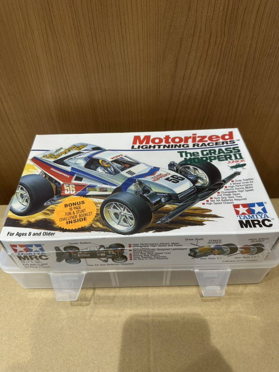 未組立tamiyaタミヤ田宮MRC ミニ四駆車当時物出口版 1/32新品未開封アメリカ日本カナダ産 超稀有the grass hopper 2 ...