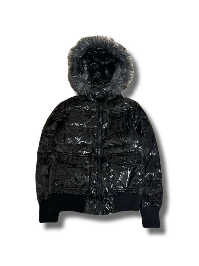 RARE japanese label Y2K design fur coating metel foodie 14th addiction share spirit yasuyuki ...