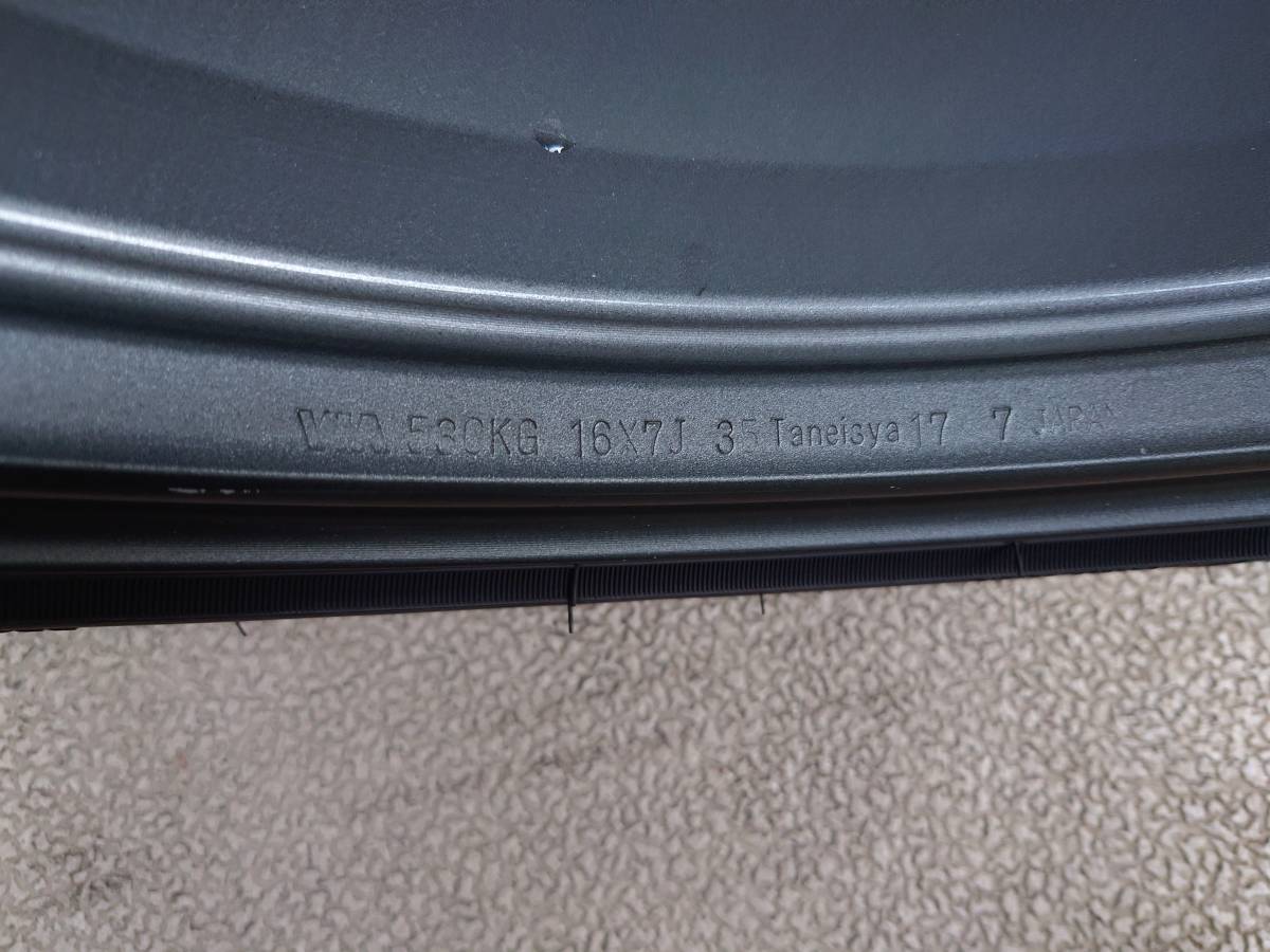 【手渡可】TWS T66-F Motorsport 16インチ 4H PCD100 7J +35 4本 195/50R16 タイヤ付 BS ...