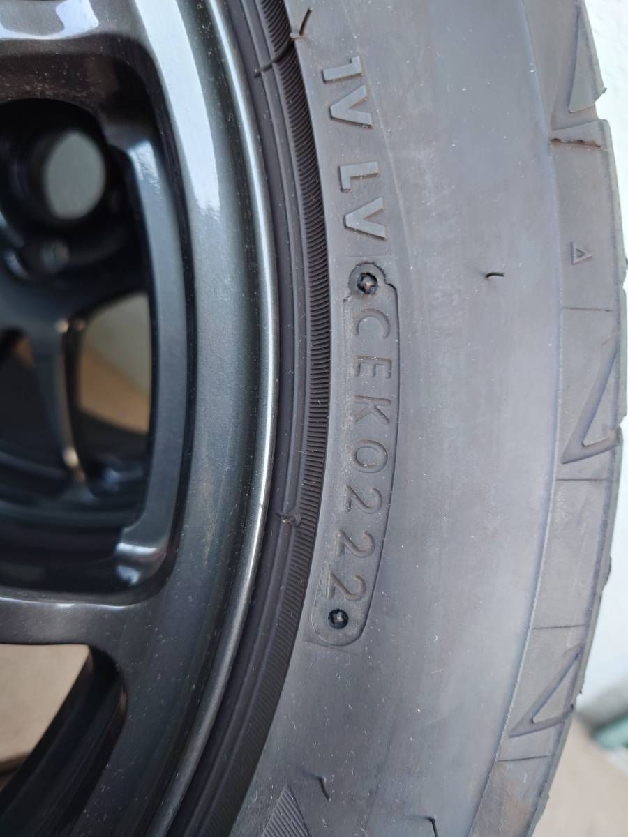 【手渡可】TWS T66-F Motorsport 16インチ 4H PCD100 7J +35 4本 195/50R16 タイヤ付 BS ...