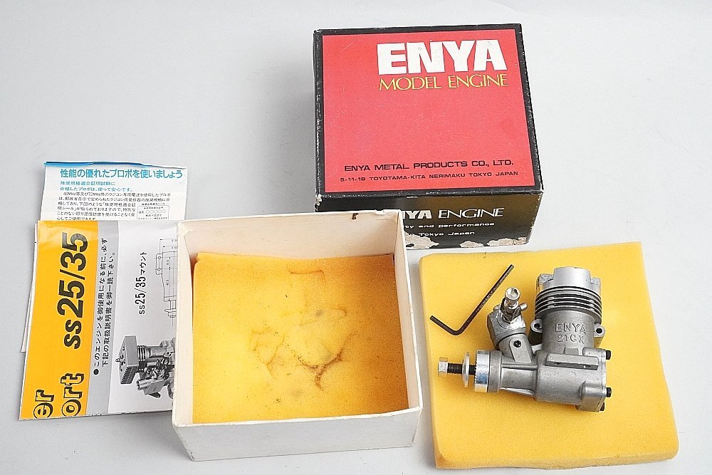 ENYA エンヤ 21CX ラジコン用 エンジン /【Buyee】 Buyee - Japanese Proxy Service | Buy from Japan!