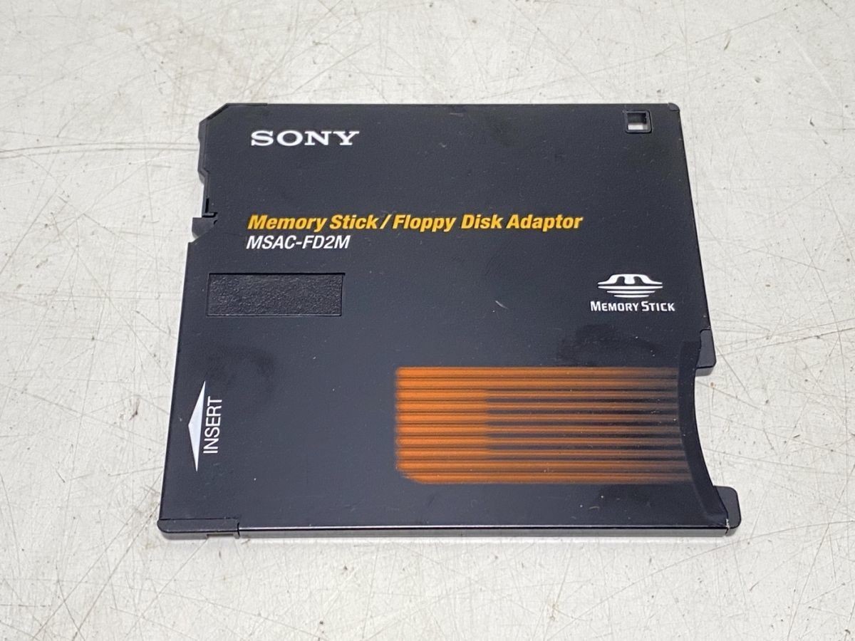 【中古】SONY メモリースティック フロッピーディスク 変換アダプタ MSAC-FD2M【2424010004519】 /【Buyee ...
