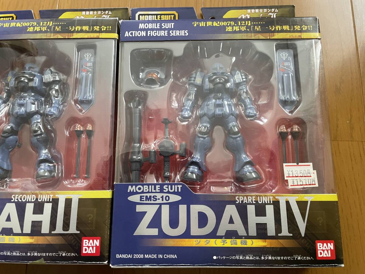 MIA モビルスーツインアクション ガンダム EMS-10 ZUDAH ヅダ 1番機 2番機 予備機 3体セット MOBILE SUIT IN ACTION /【Buyee】