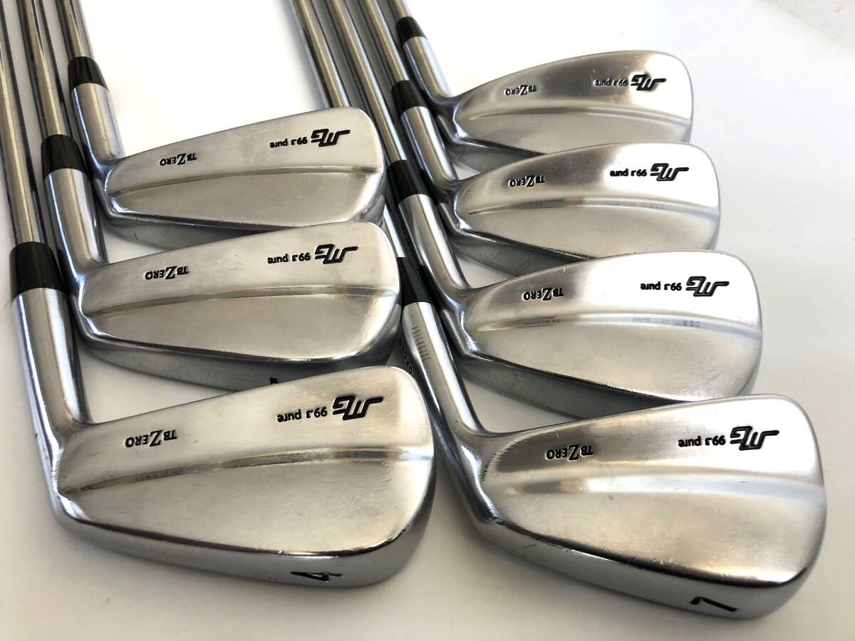 三浦技研 MIURA ミウラ TB-ZERO 99.3 Pure アイアン 4-PW 7本 DG TOUR ISSUE S200 デザインチューニング 日本仕様 ※拡大画像あり /【Buyee ...