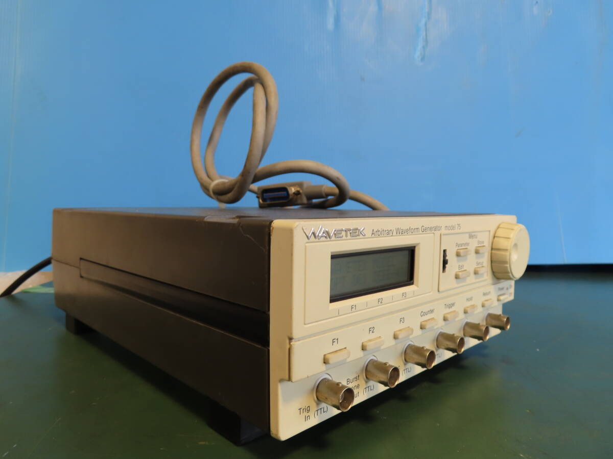 WAVETEK 任意波形発生器 MODEL 75 Arbitrary Waveform Generator Operation Manual 通電確認済み（88) /【Buyee】 Buyee ...