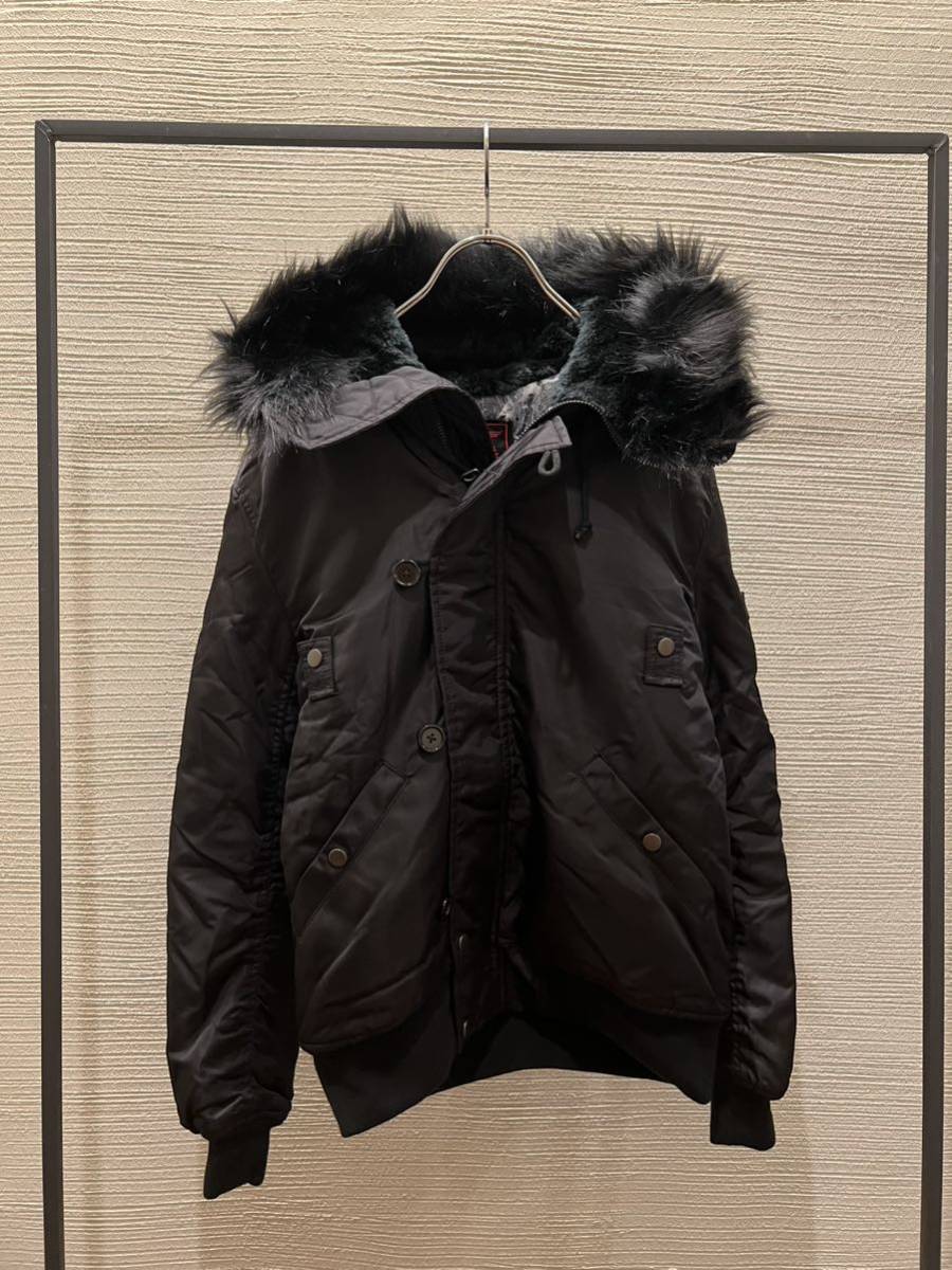 00s archive midas fur N2B jacket Y2K japanese super rare ifsixwasnine rick owens goa kmrii 14th ...