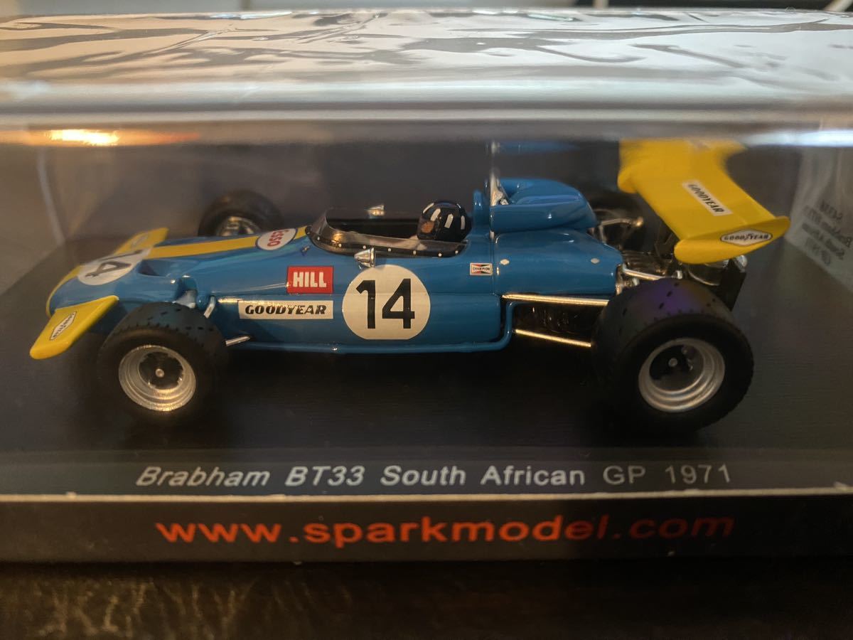 Sparkmodel「1/43 Brabham BT33 South African GP 1971」/スパークモデルブラバムレーシングカー /【Buyee】 Buyee - Japanese ...