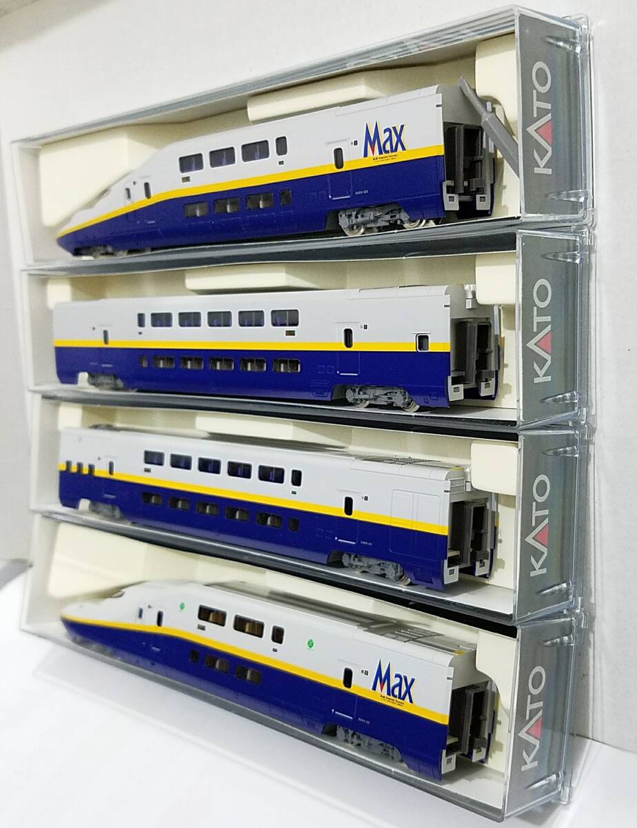 極美品 KATO① 10-292 E4系新幹線 「Max」 4両基本セット (M) 東京 仙台 新潟 ガーラ湯沢 Nゲージ 動力車 (M車)カトー 鉄道模型 N-GAUGE /【Buyee ...