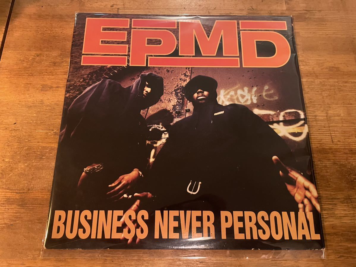 EPMD BUSINESS NEVER PERSONAL LP EU ORIGINAL PRESS!! 希少アナログ盤 90'S HIPHOP ...