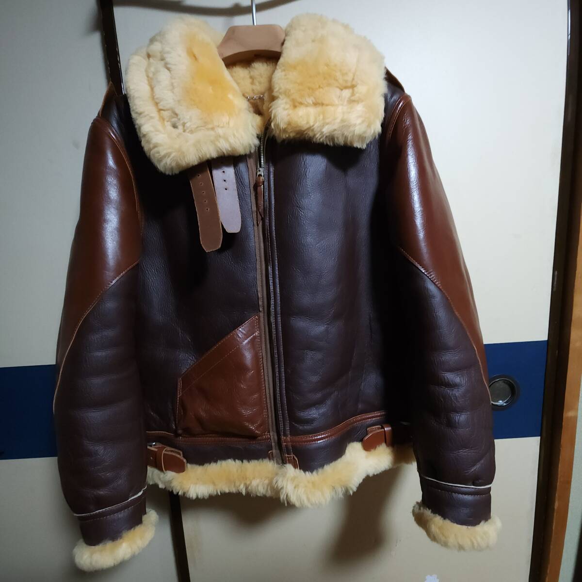 THE FEW B-3 38 AERO LEATHER フライトジャケット バダラッシ ムートン ミリタリー シープスキン Flight jack Badalassi /【Buyee ...