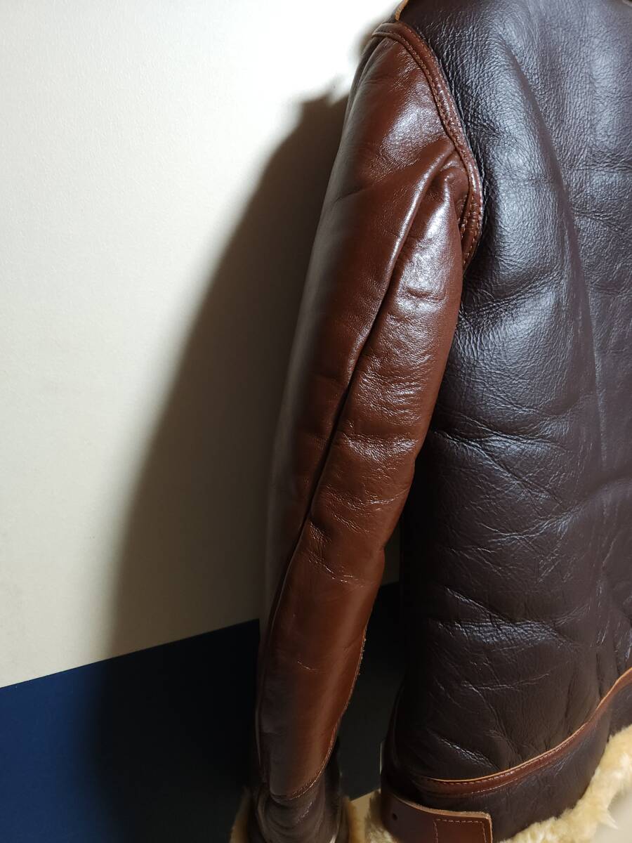 THE FEW B-3 38 AERO LEATHER フライトジャケット バダラッシ ムートン ミリタリー シープスキン Flight jack Badalassi /【Buyee ...